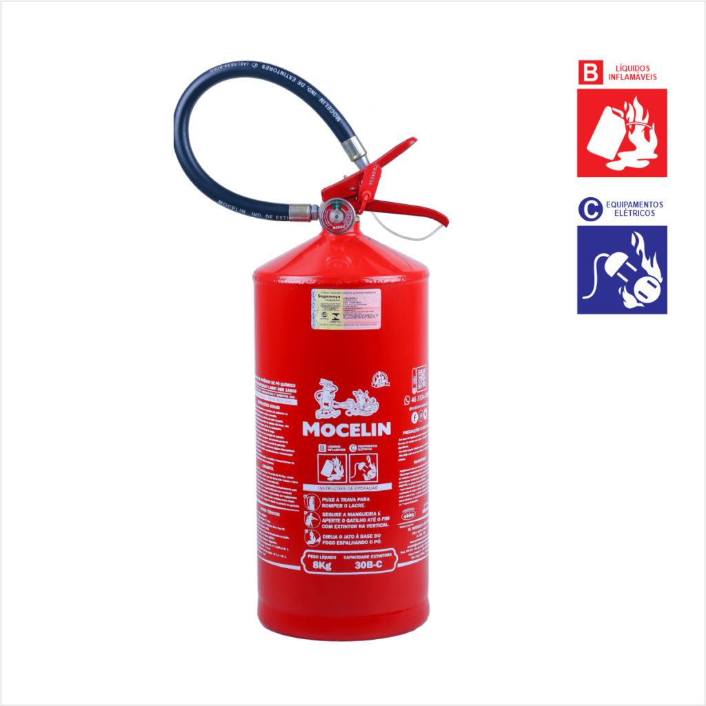Extintor pó ABC - 12 kg - Fontal Extintores